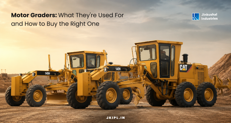 Motor Grader Uses, Working Mechanism & Types.